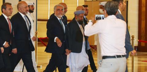 Afghan government, Taliban teams hold first meeting in Doha | South ...