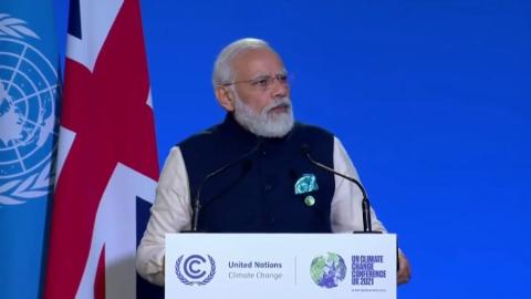 India to go carbon neutral by 2070: Modi's pledge at climate summit ...