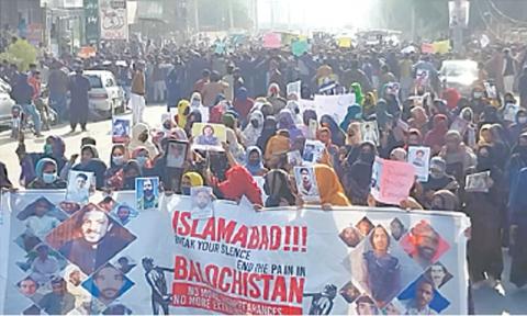 The long march to Islamabad: Pakistan's persecuted Baloch community hit ...